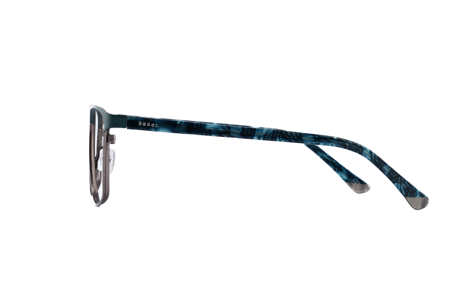 Baker Mens Shine Brown Glasses Frames Execuspecs