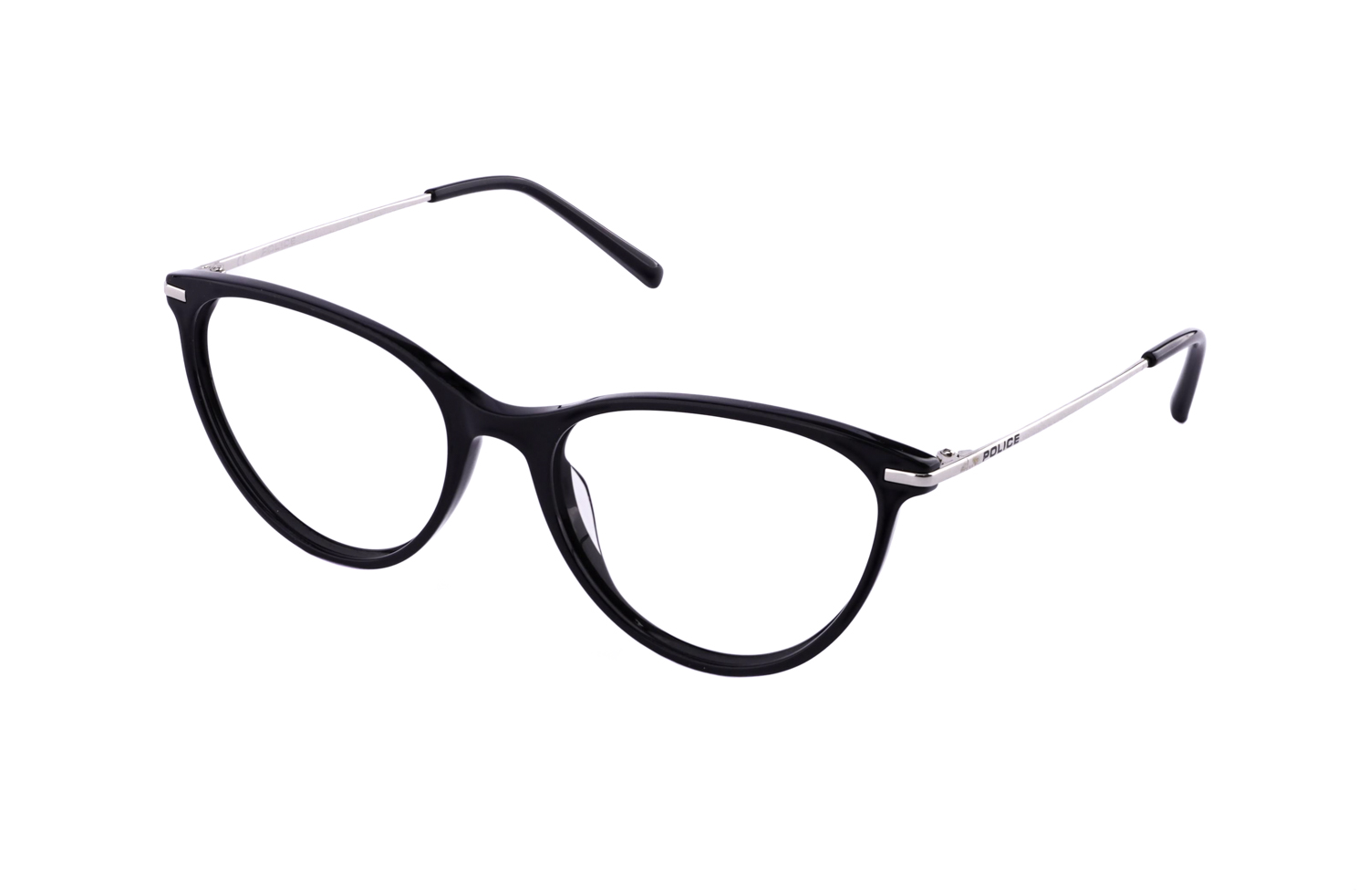 Police Ladies Shine Black Glasses Frames - Execuspecs