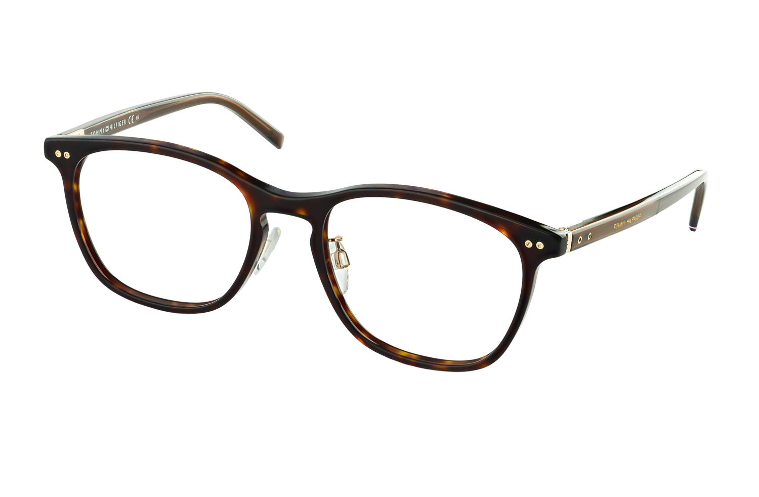 Tommy Hilfiger Mens Shine Brown Glasses Frames - Execuspecs