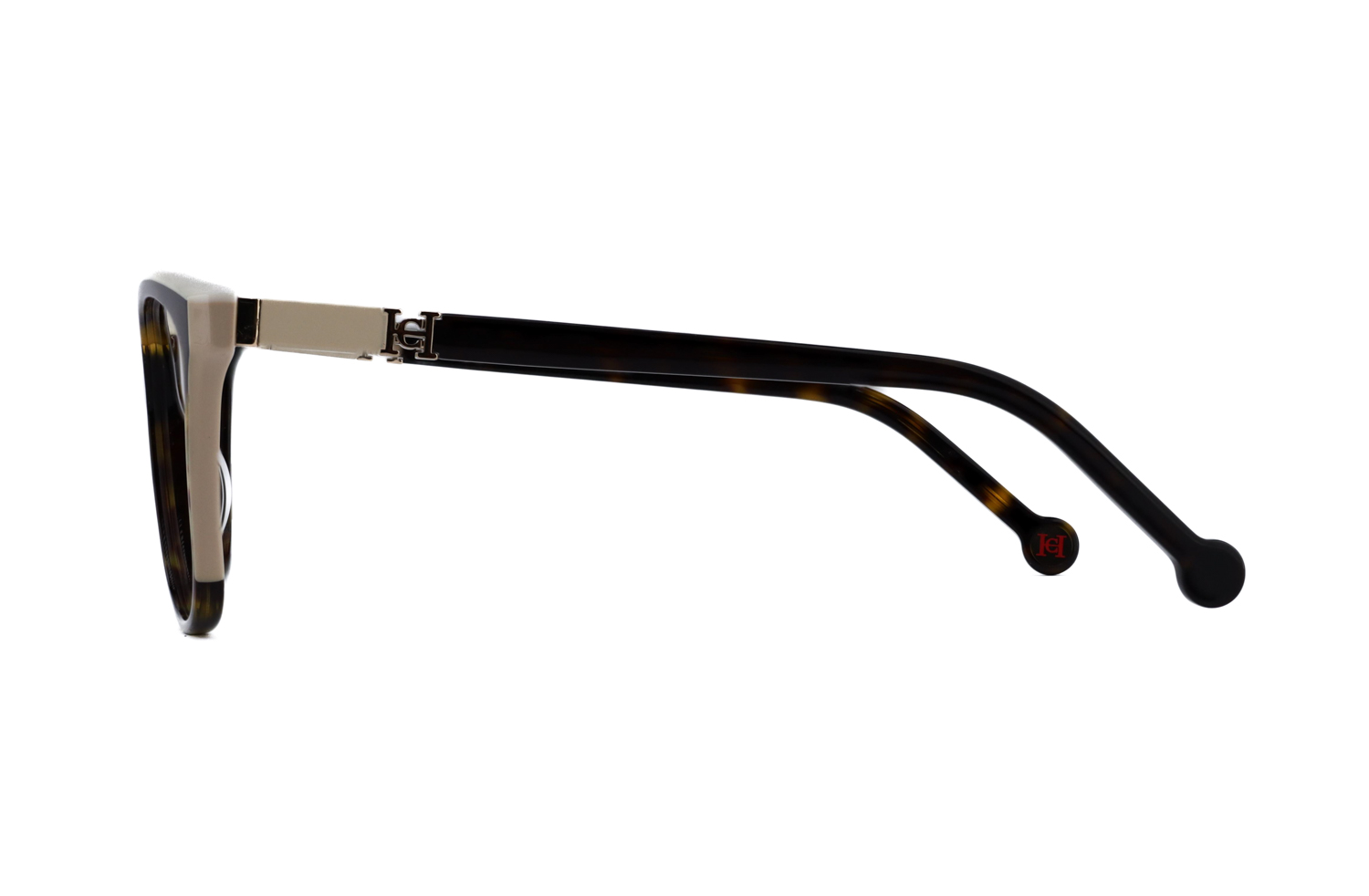Carolina Herrera Ladies Shine Tortoise Glasses Frames - Execuspecs