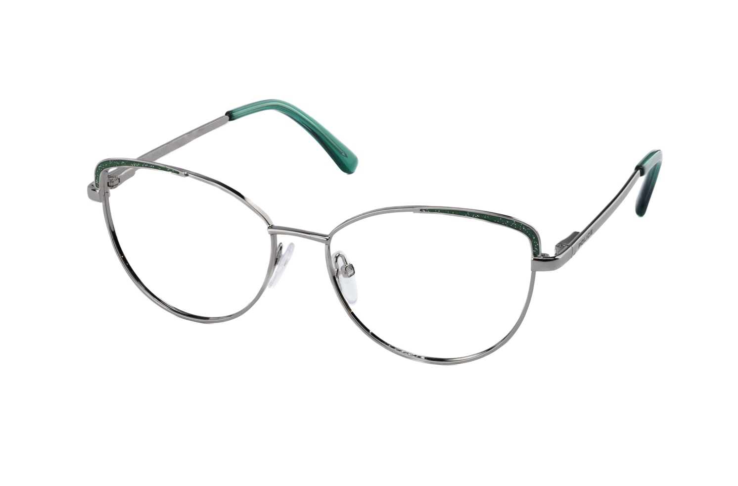 Police Ladies Shine Green Glasses Frames - Execuspecs