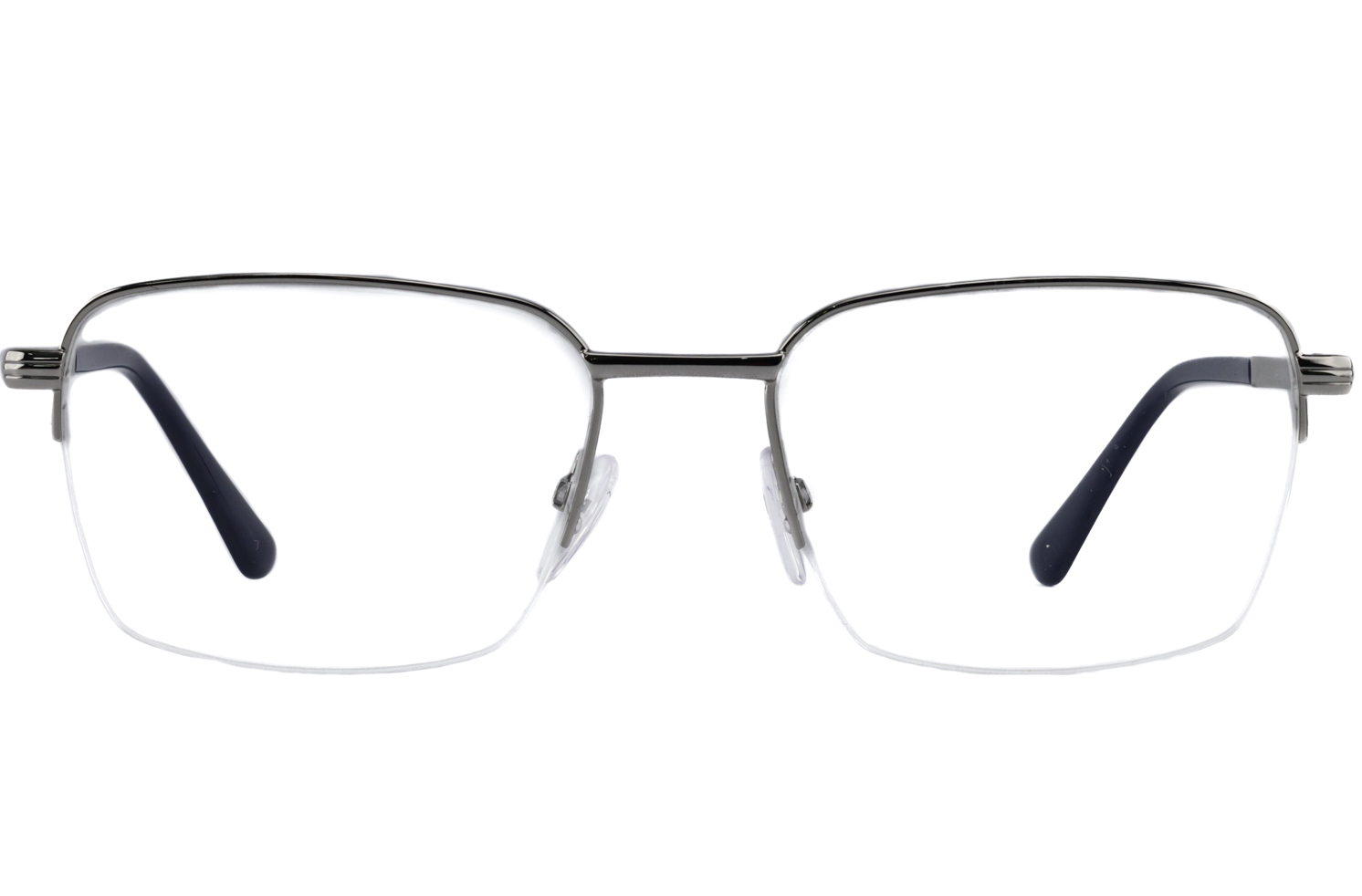 Police Mens Shine Silver Glasses Frames - Execuspecs