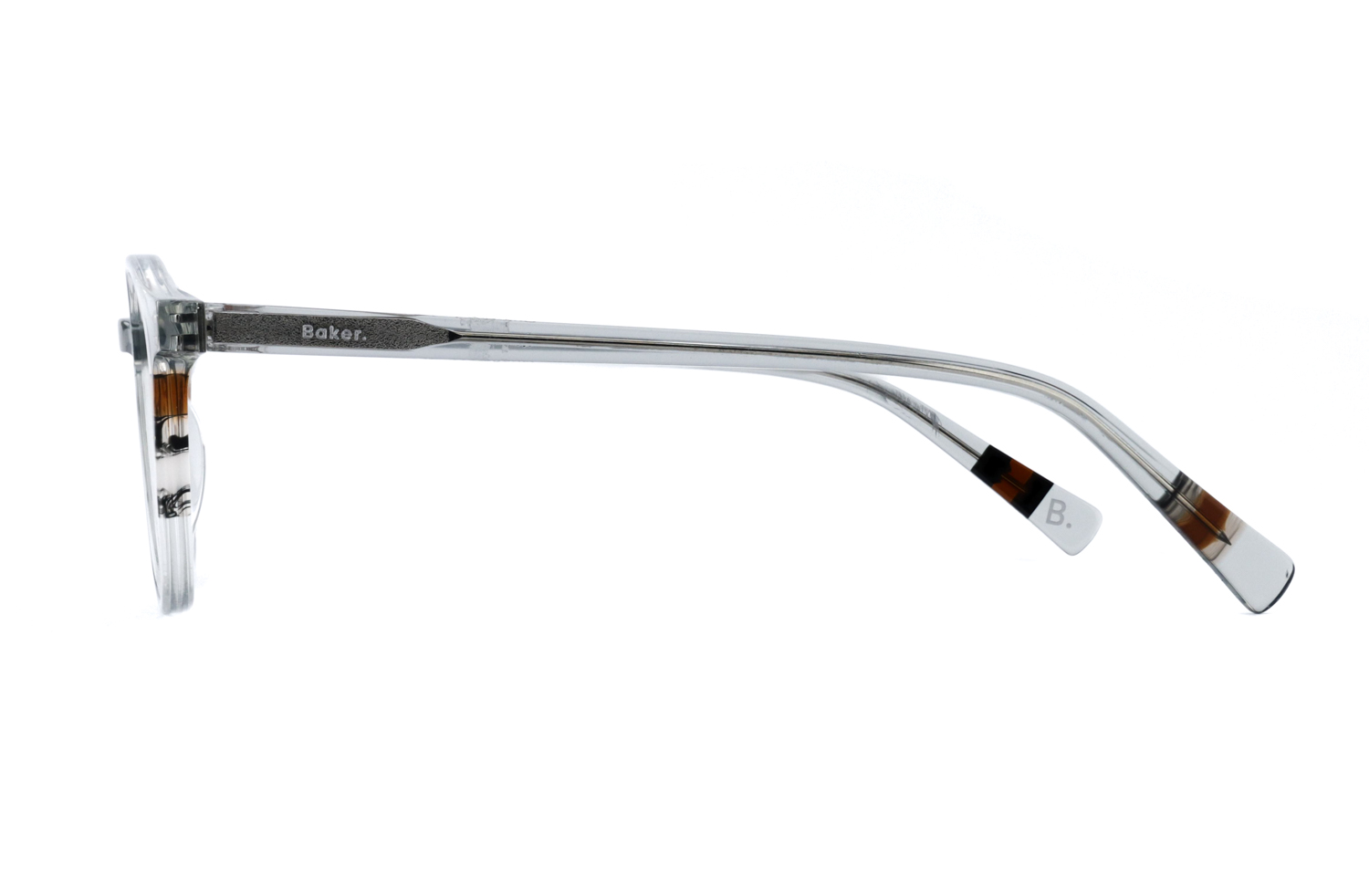 Baker Ladies Shine Grey Glasses Frames - Execuspecs