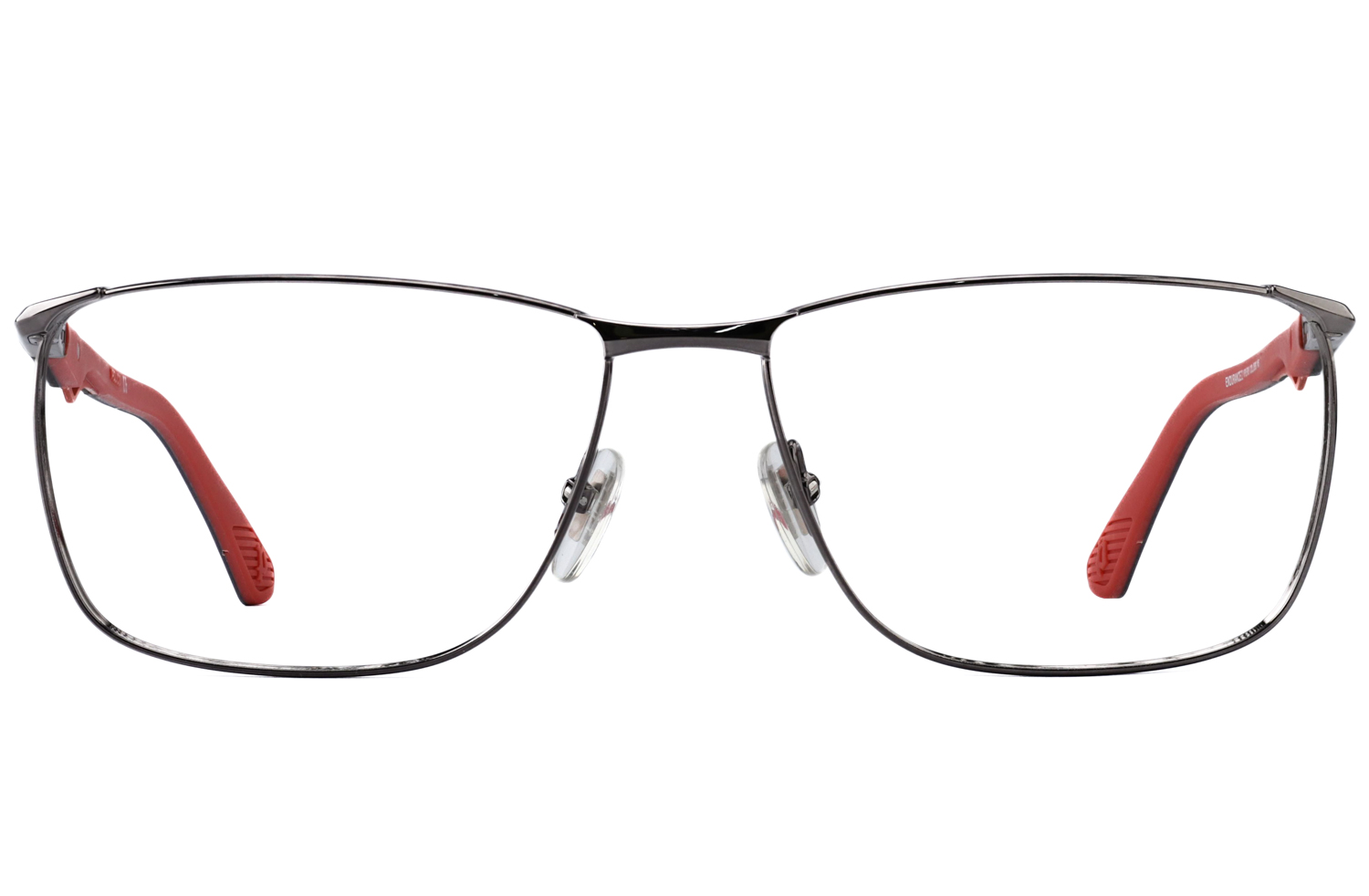 Police Mens Matte Red Glasses Frames - Execuspecs