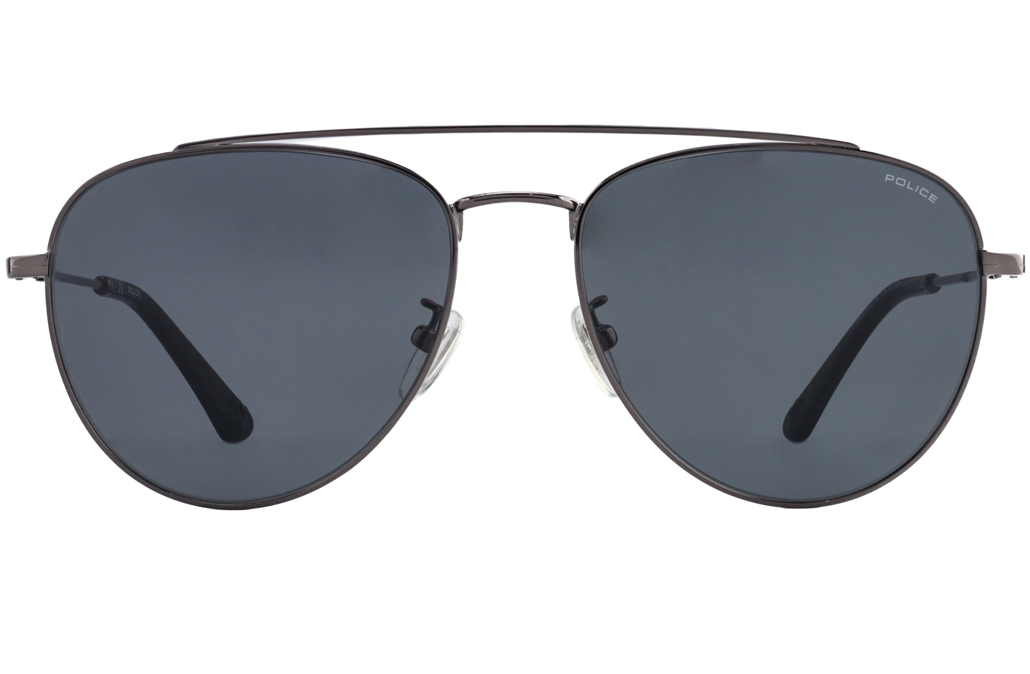 Black Mens Metal Police Frames And Sunglasses - Execuspecs