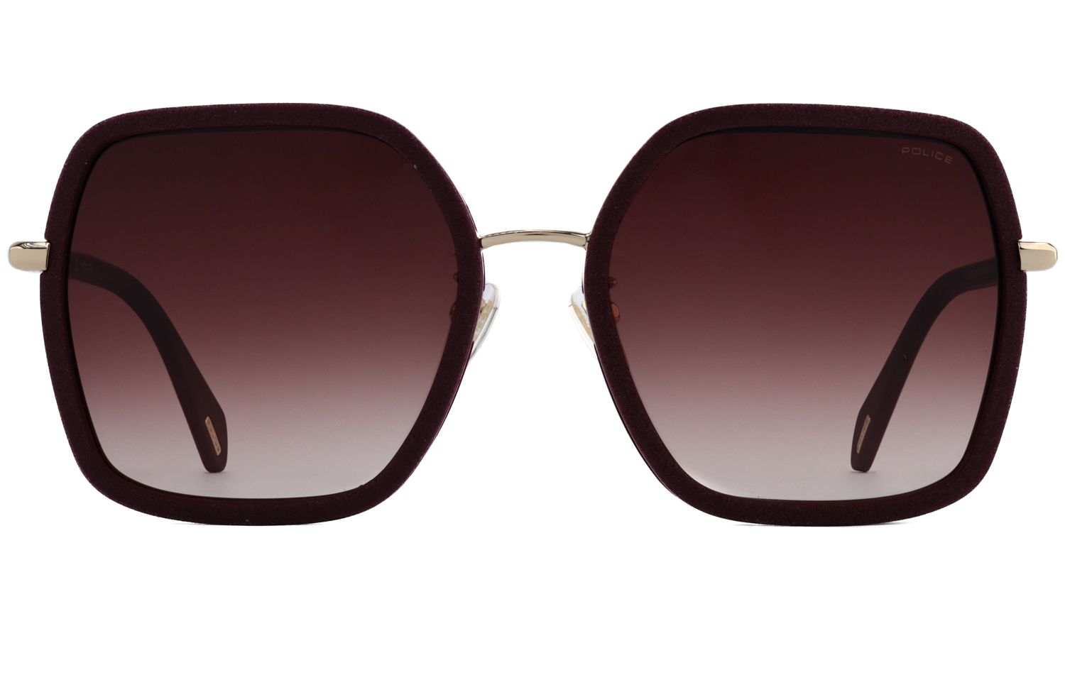 Red Ladies Metal Police Frames And Sunglasses - Execuspecs