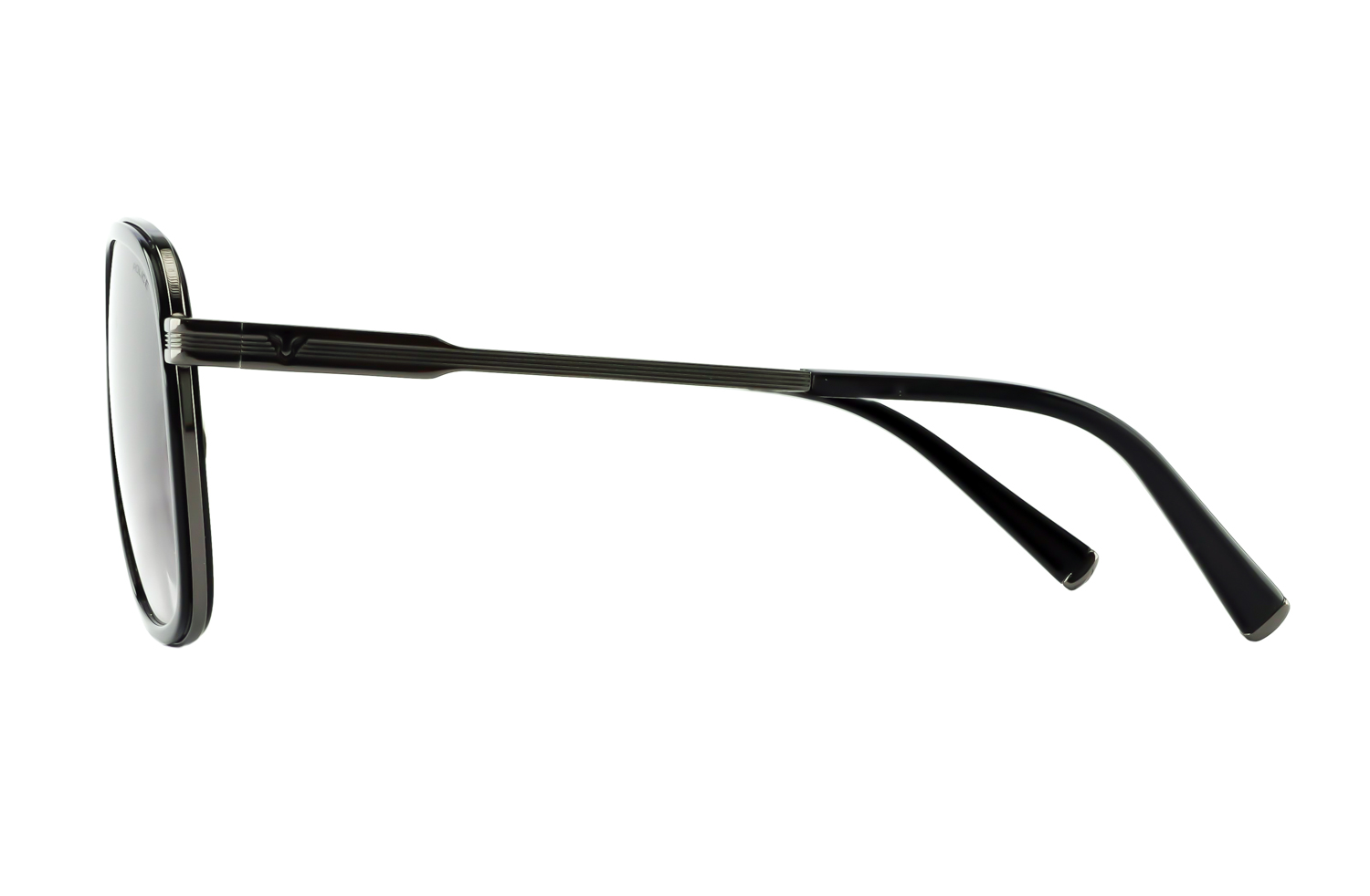 Black Mens Metal Police Frames And Sunglasses - Execuspecs