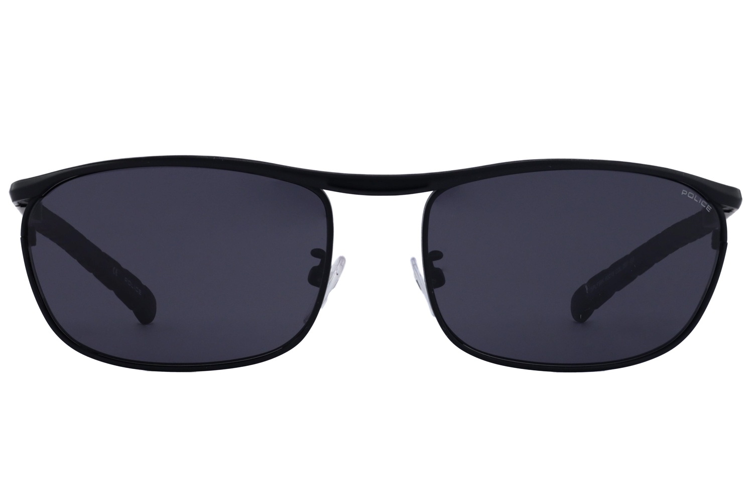 Black Mens Metal Police Frames And Sunglasses - Execuspecs